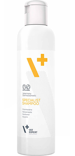 VetExpert Specialist Shampoo Антибактериальный шампунь с хлоргексидином ...